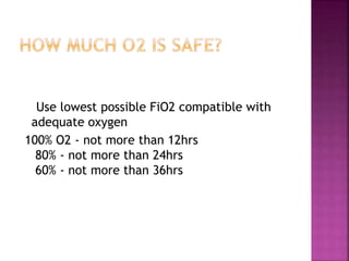 Oxygen therapy | PPTX