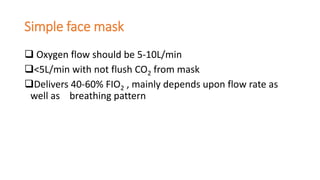 Oxygen therapy | PPT