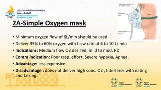 Oxygen therapy in pediatrics | PPTX