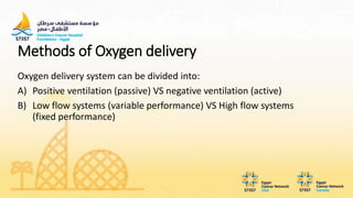 Oxygen therapy in pediatrics | PPTX