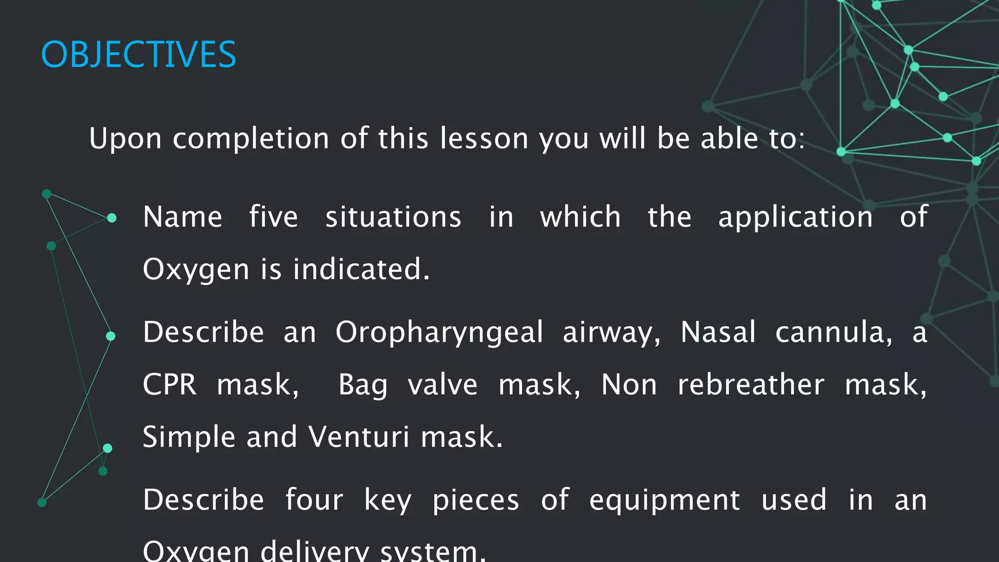 Oxygen therapy | PPTX