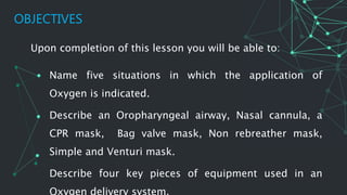 Oxygen therapy | PPT