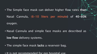 Oxygen therapy | PPT