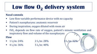 Oxygen therapy | PDF