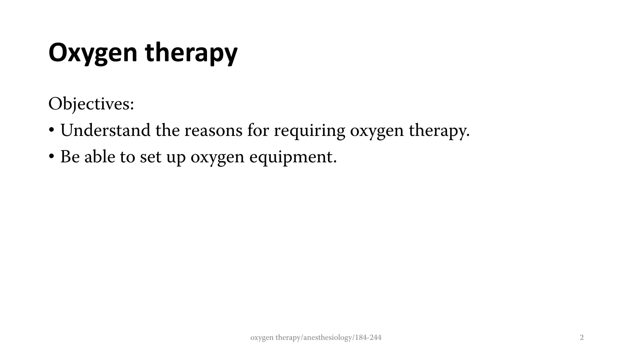 Oxygen Therapy basics anesthesiology.pdf