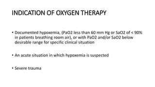 Oxygen Therapy for patient admitted in icu.pptx