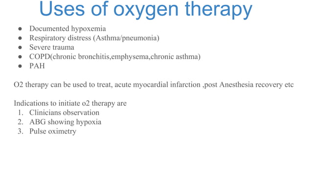oxygen therapy devices and flow rates.pptx