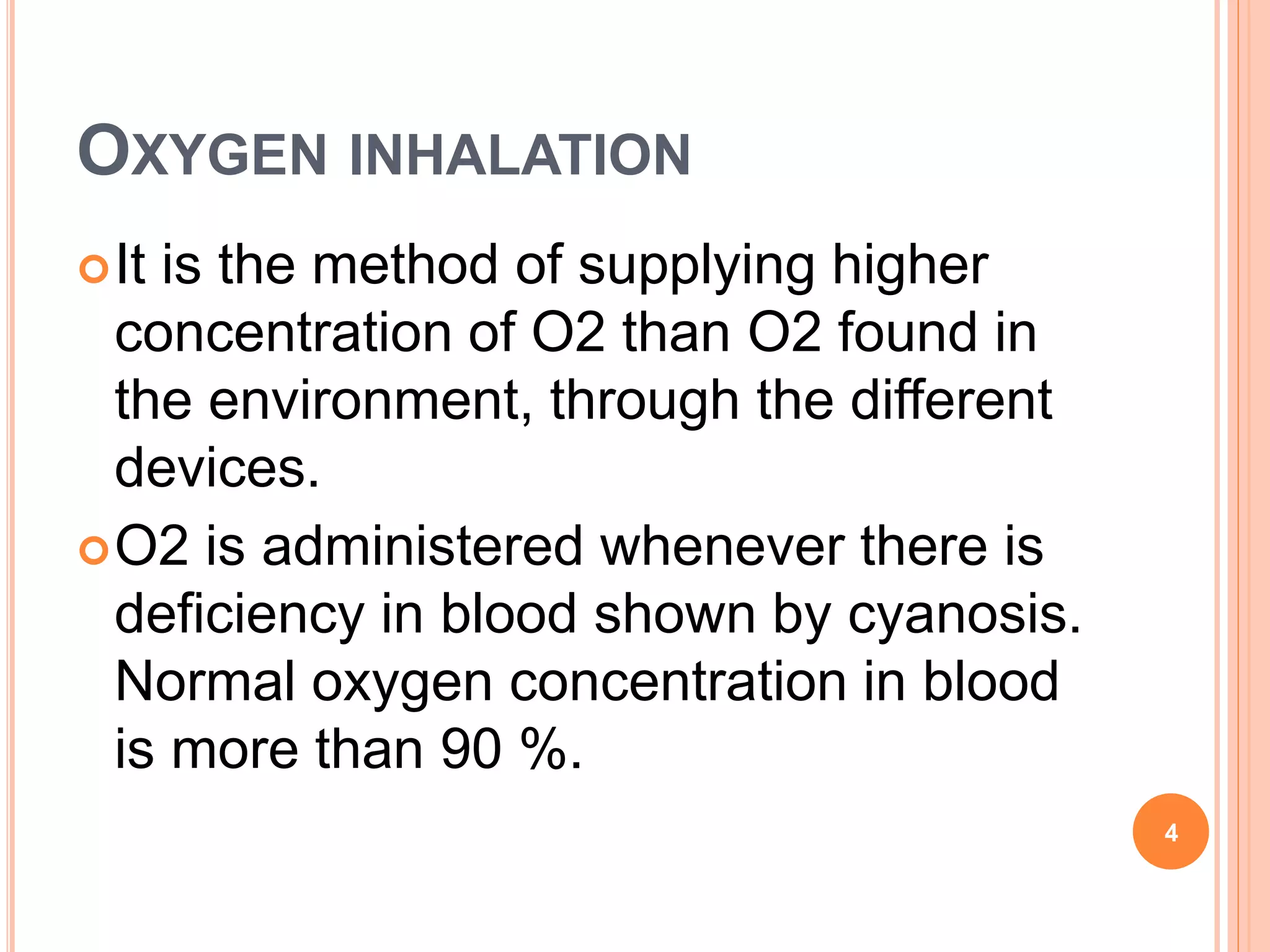 Oxygen therapy - | PPTX