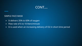 Understanding Oxygen Therapy|Oxygen Therapy | PPT