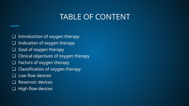 Understanding Oxygen Therapy|Oxygen Therapy | PPT