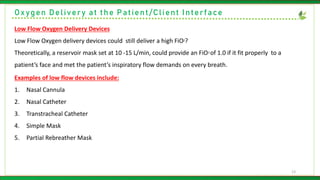 oxygen therapy 2 | PPTX