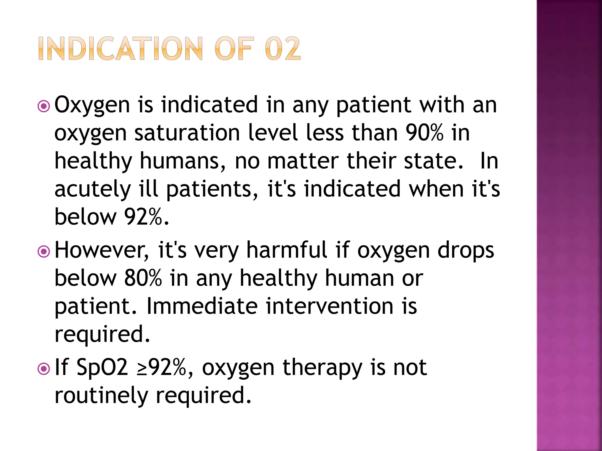 OXYGEN THERAPY & ADMINISTRATION FOR MEDICSpptx | PPT