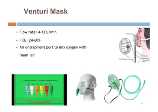 Oxygen therapy and non invasive ventilation | PPT