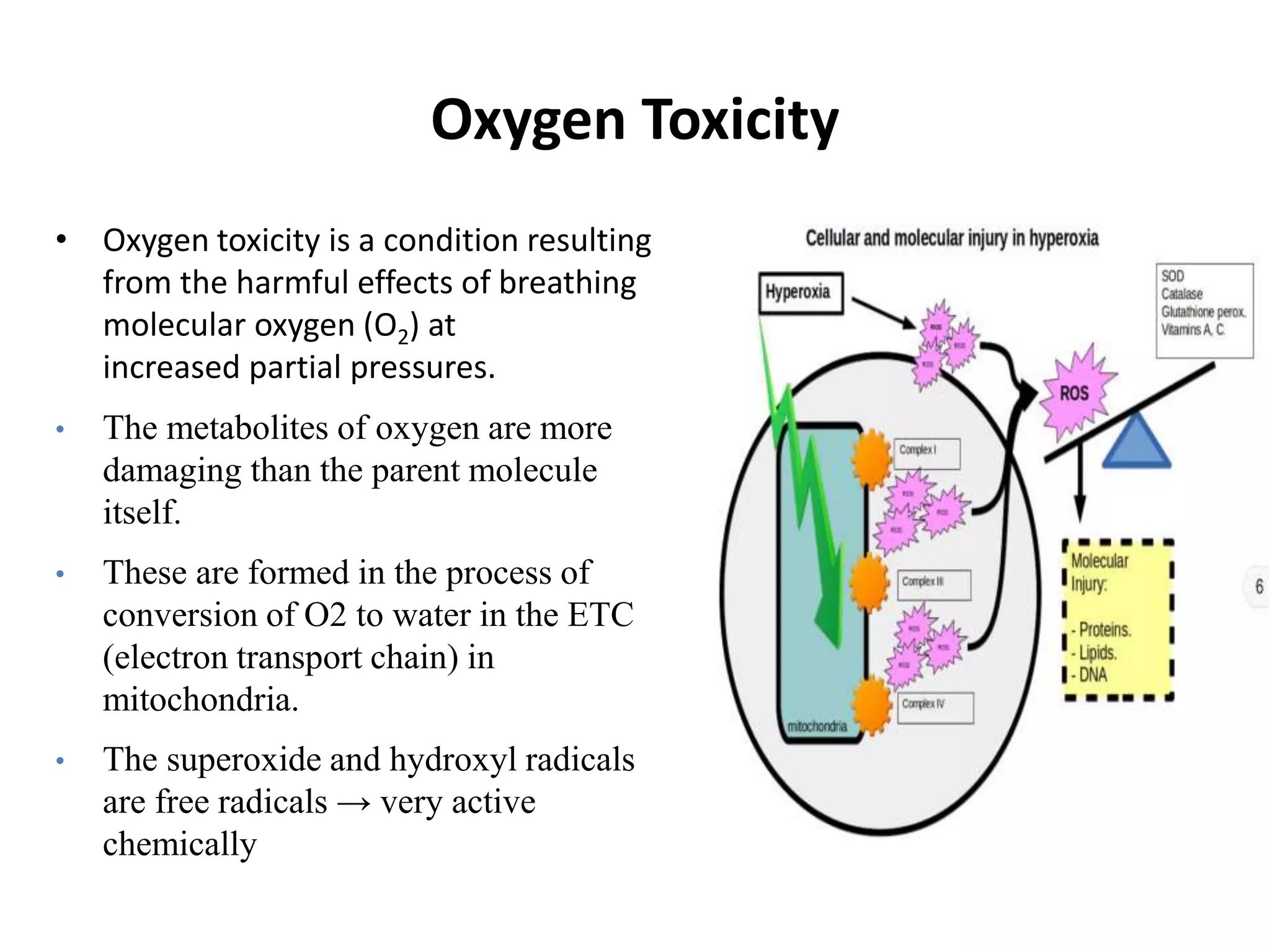 Oxygen therapy and toxicity | PPTX