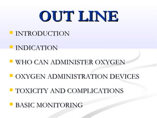 Oxygen therapy and toxicity at battor catholic hospital | PPT