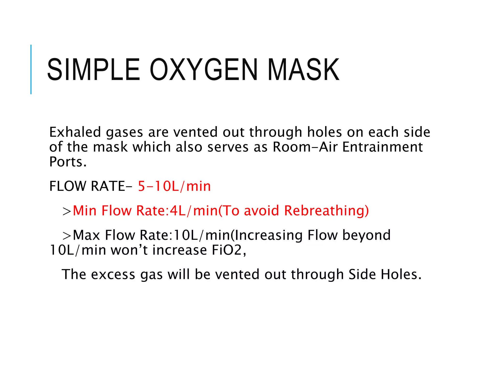 Oxygen therapy (Dr ASHISH NAIR MBBS MD ANAETHESIA) | PPTX