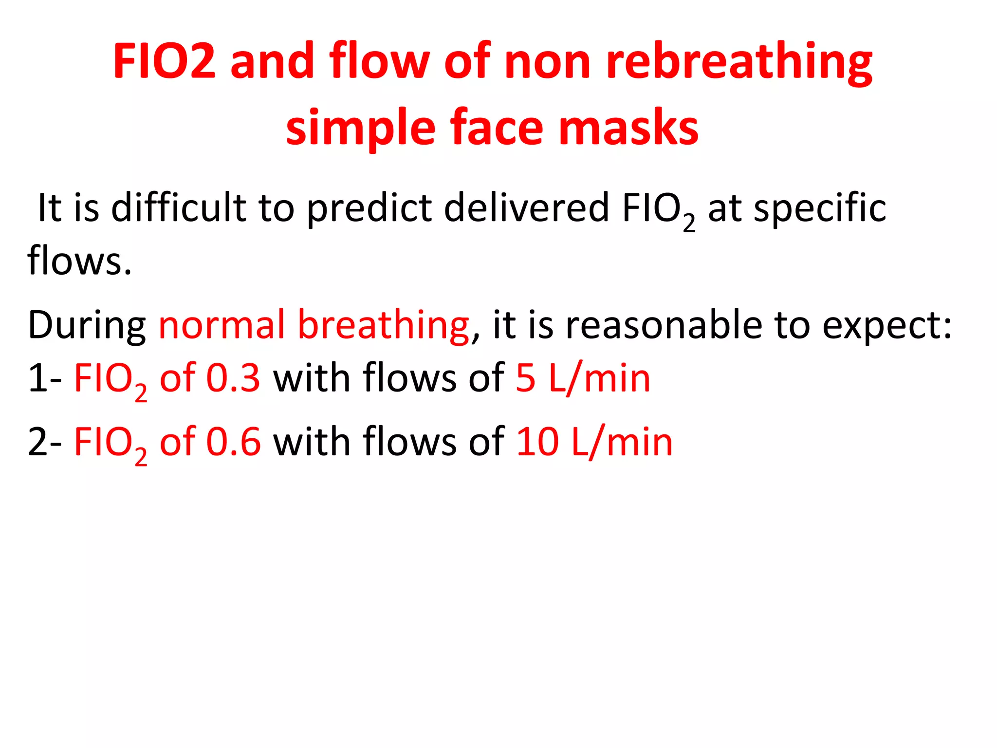 Oxygen therapy equipment | PPTX