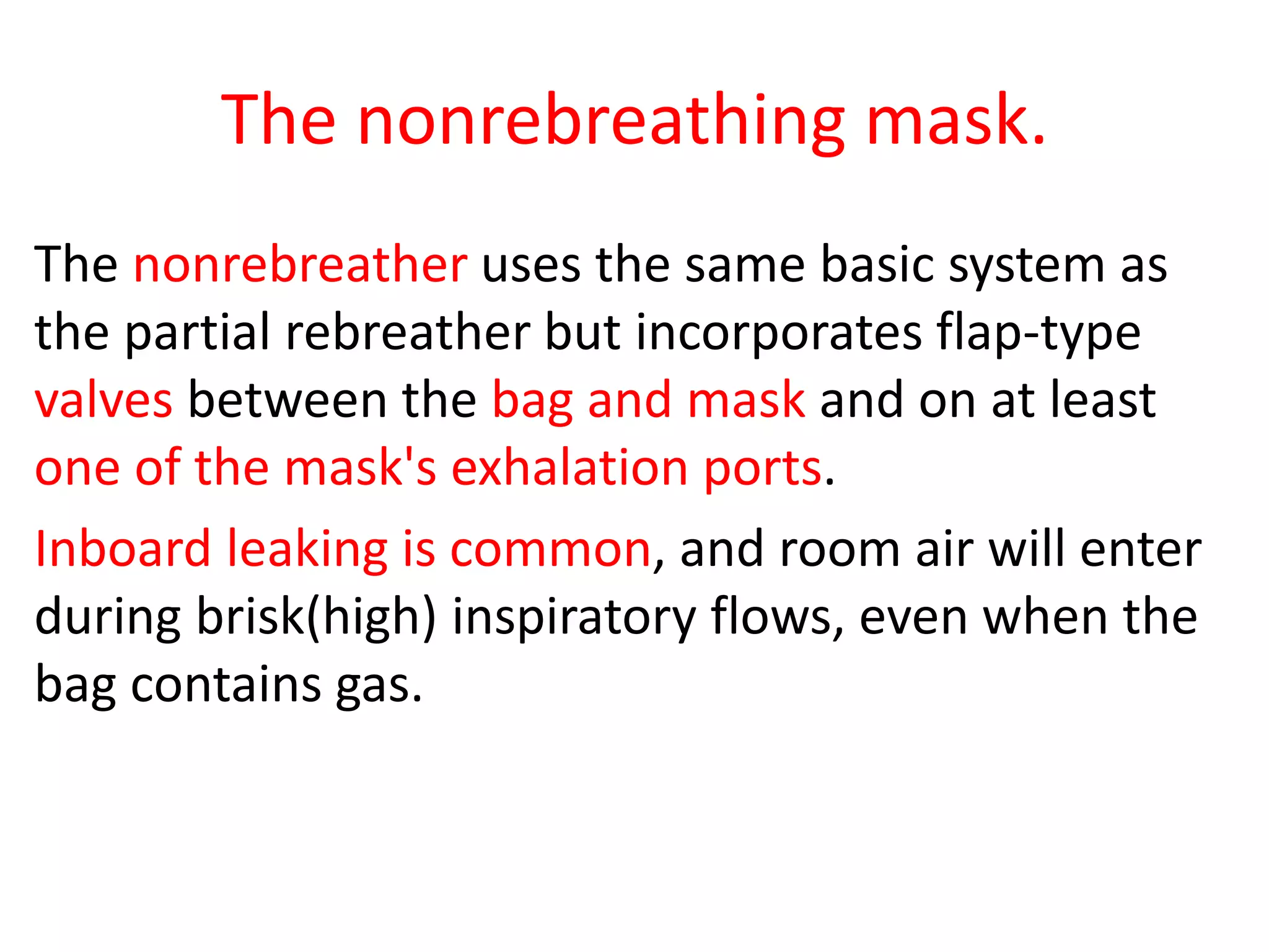 Oxygen therapy equipment | PPTX