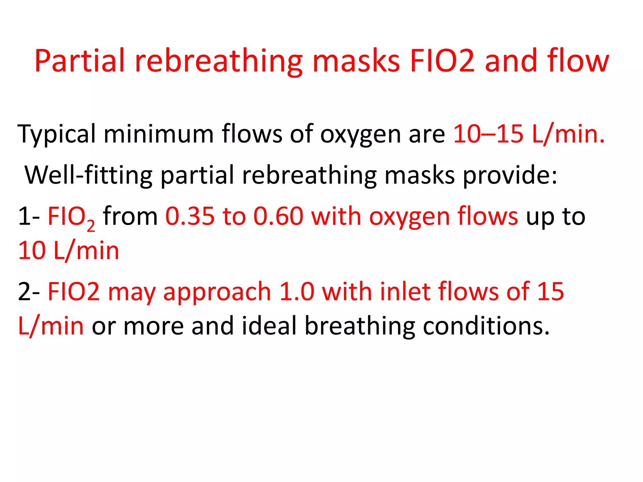 Oxygen therapy equipment | PPTX