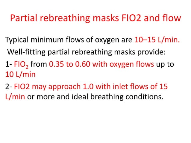 Oxygen therapy equipment | PPTX