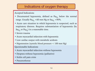Oxygen therapy in acutely ill patients | PPSX