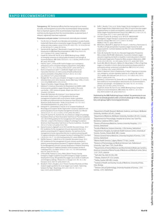 Oxygen therapy for acutely ill medical patients a clinical practice guideline | PDF