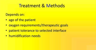 Oxygen therapy in pediatrics | PPTX