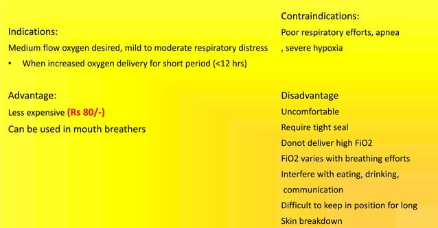 Oxygen therapy in pediatrics | PPTX