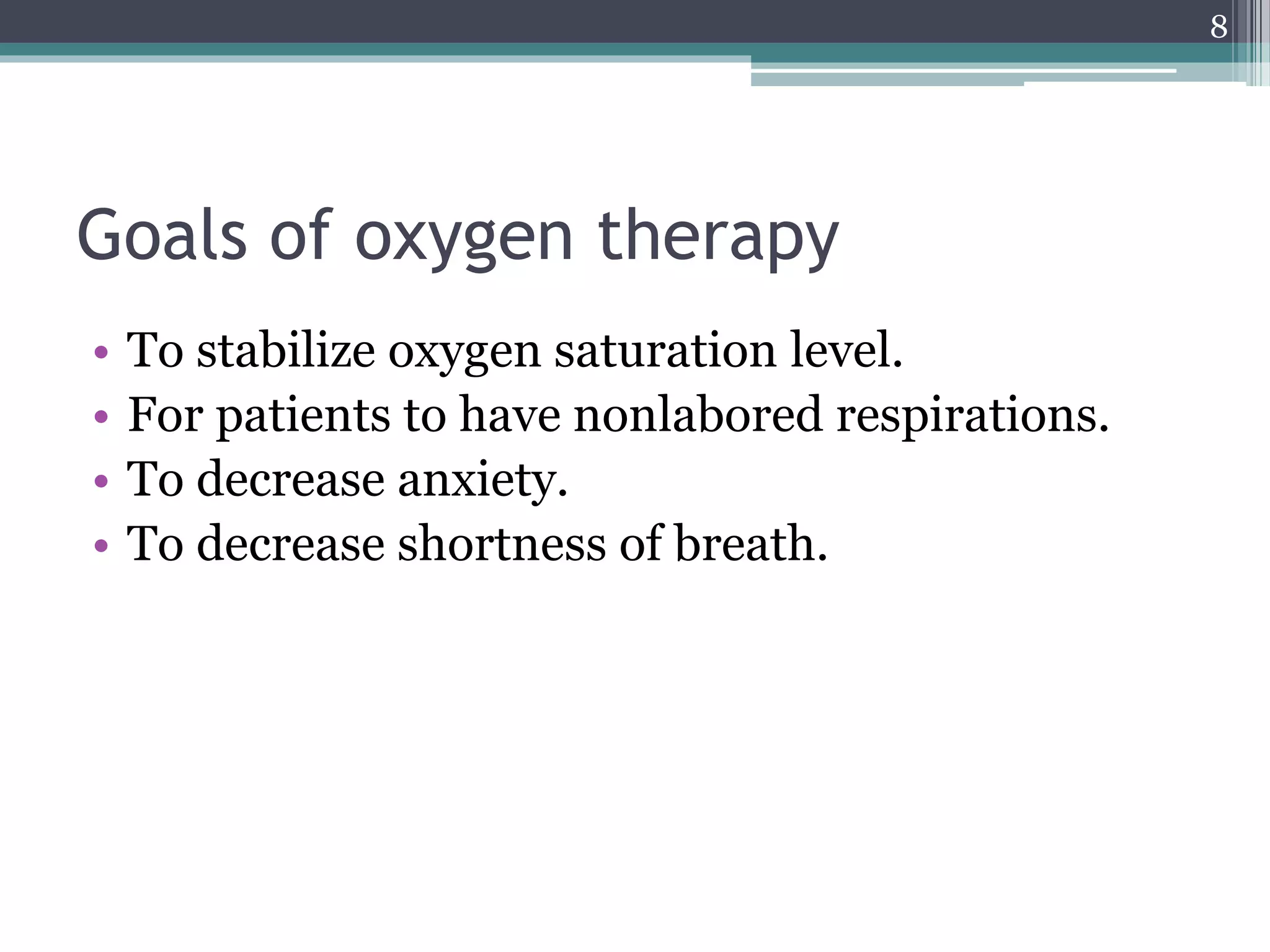 Oxygen therapy ppx | PPTX