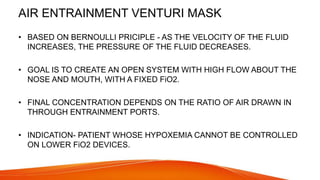 Oxygen therapy presentation | PPTX