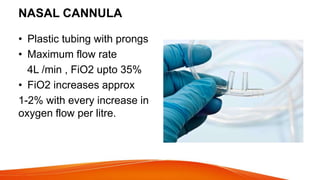 Oxygen therapy presentation | PPTX