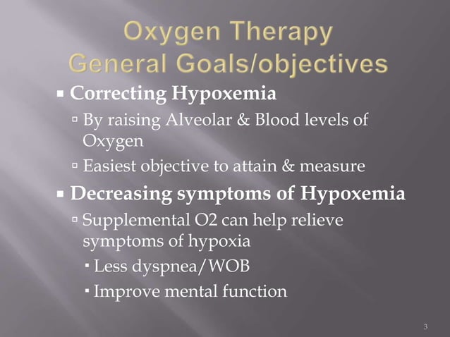 Oxygen Therapy Transport Delivery Copd Hypoxic Drive | PPTX | Lung and ...