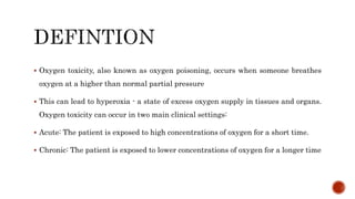 Oxygen Toxicity and physiological aspects.pptx