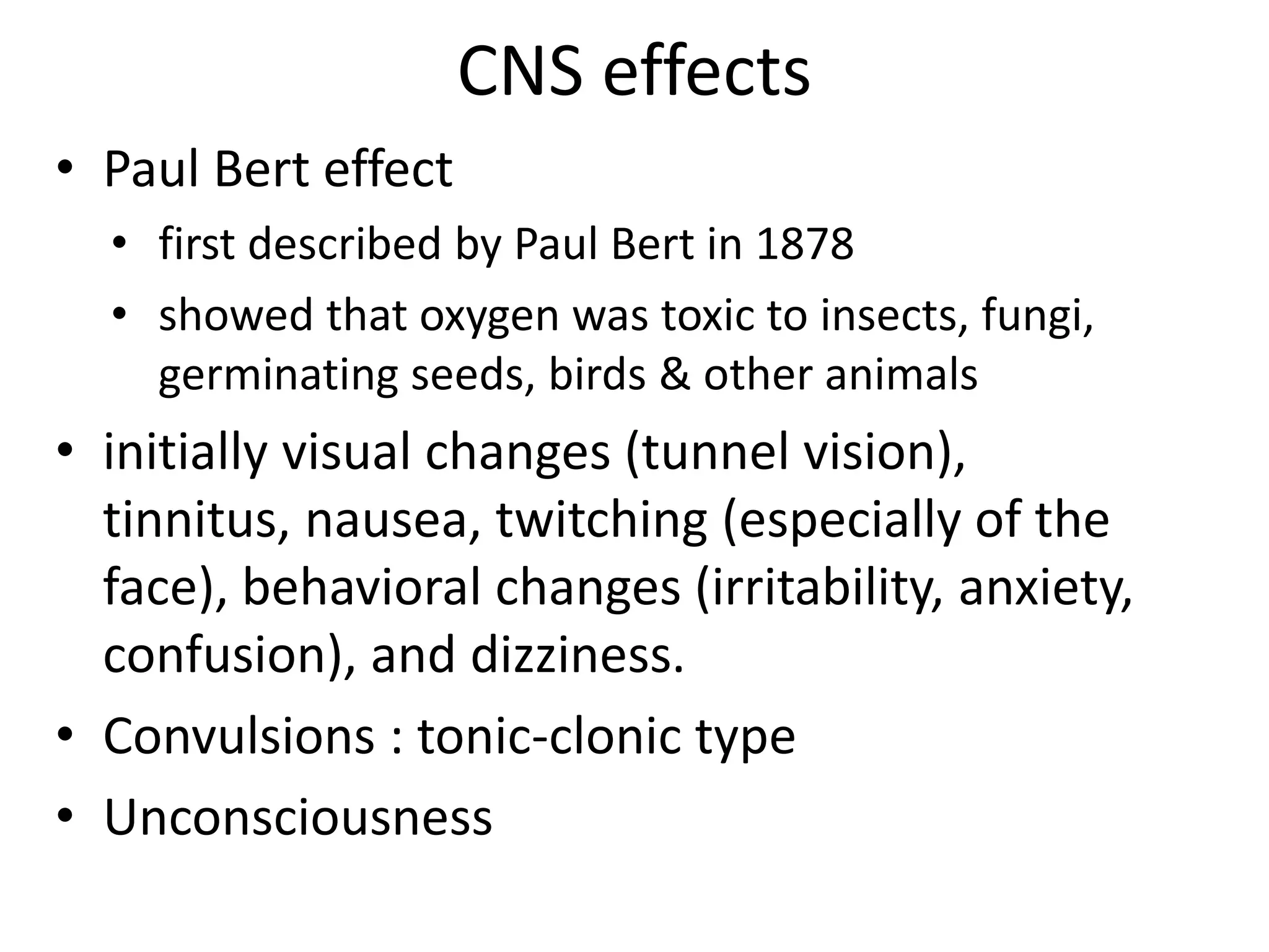 Oxygen toxicity and it’s mechanism | PPTX