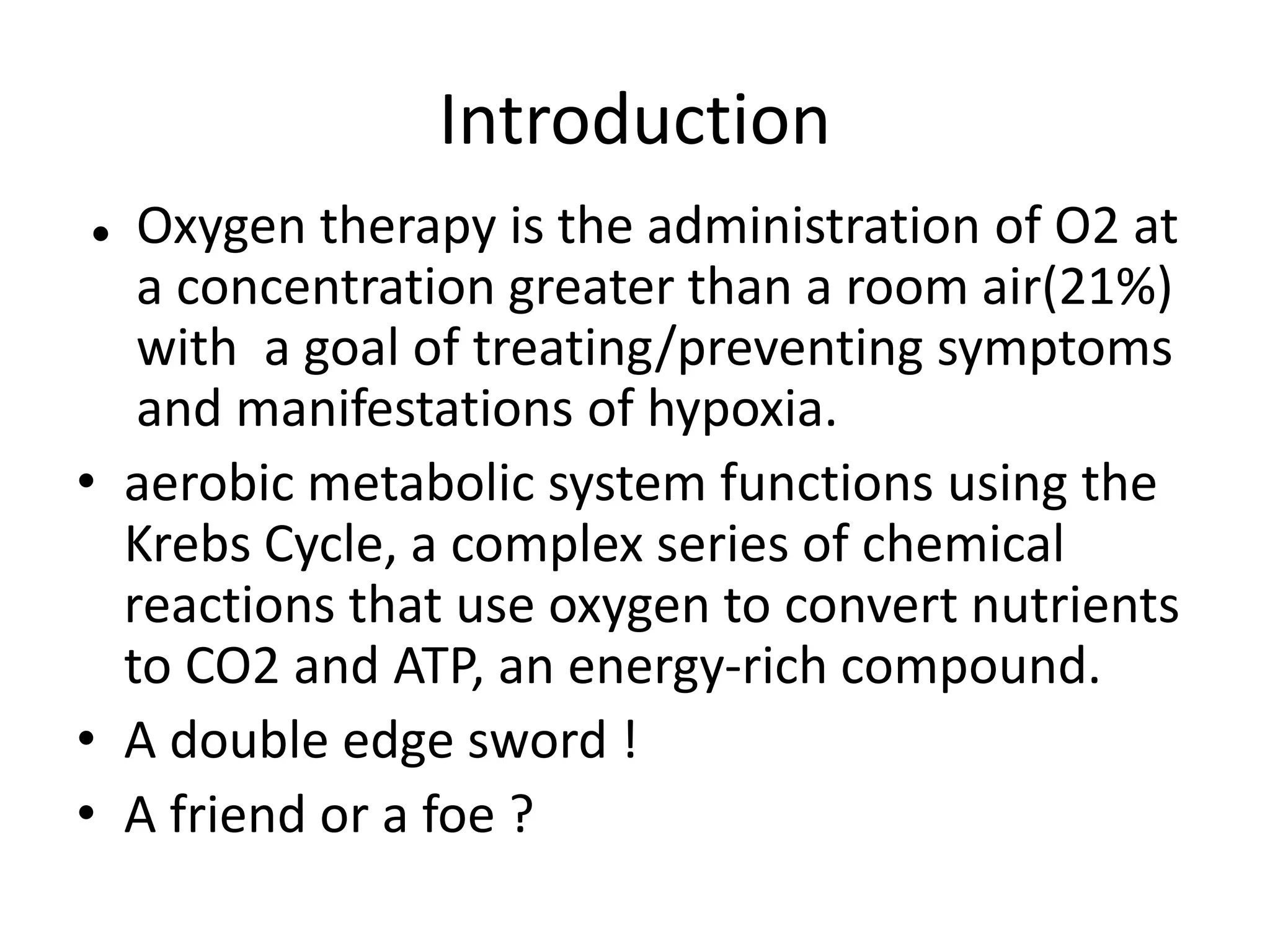 Oxygen toxicity and it’s mechanism | PPTX