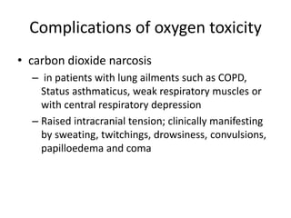 Oxygen toxicity and it’s mechanism | PPTX