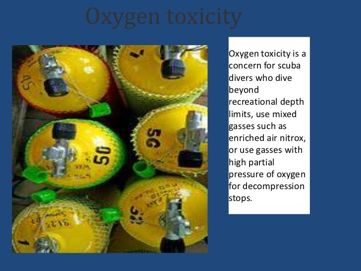 Oxygen toxicity project