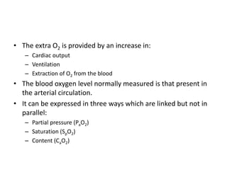 Oxygen transport | PPTX