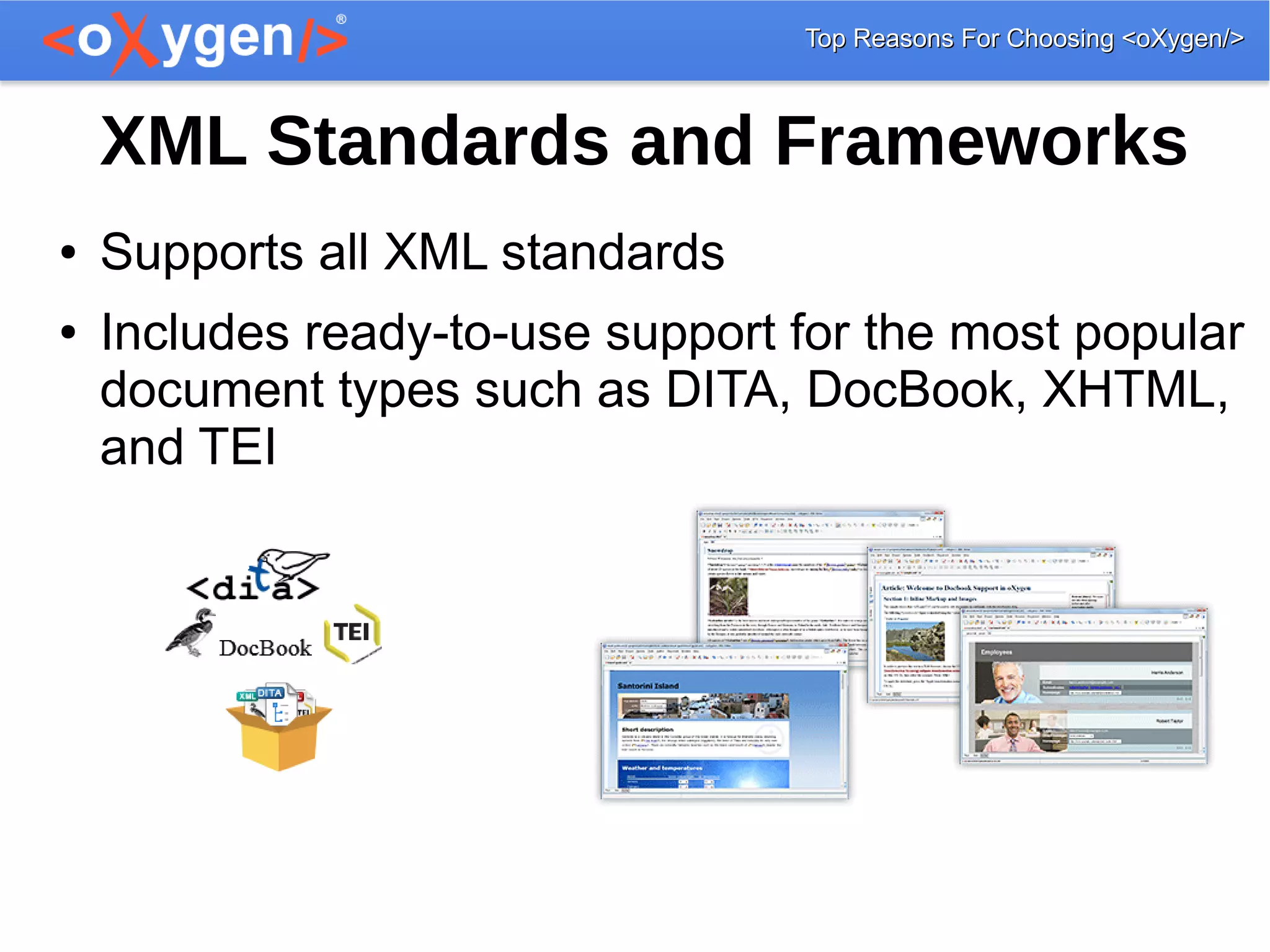 Top Reasons for Choosing oXygen XML Editor | PDF
