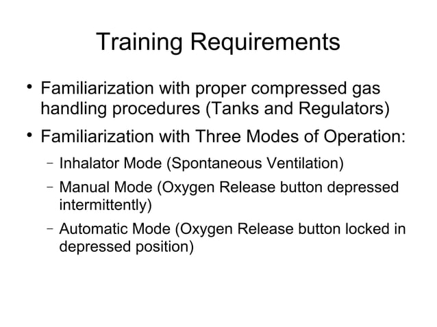 Oxylator Overview by Jim DuCanto, MD | PPT
