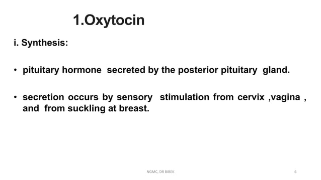 Oxytocic drugs | PPTX
