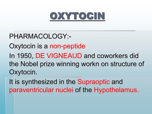 Oxytocics and tocolytics | PPT | Pregnancy | Reproductive Health