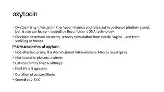 oxytocics and tocolytics lecture by Dr Hood(1).pptx