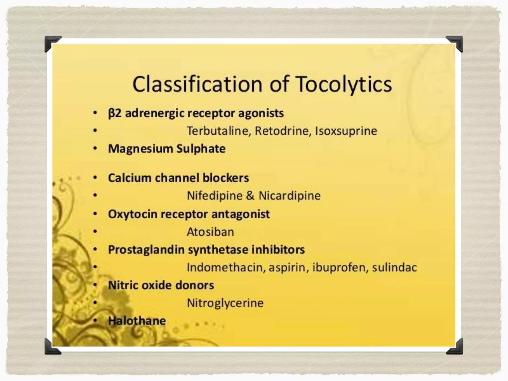 Oxytocics & Tocolytics | PPTX