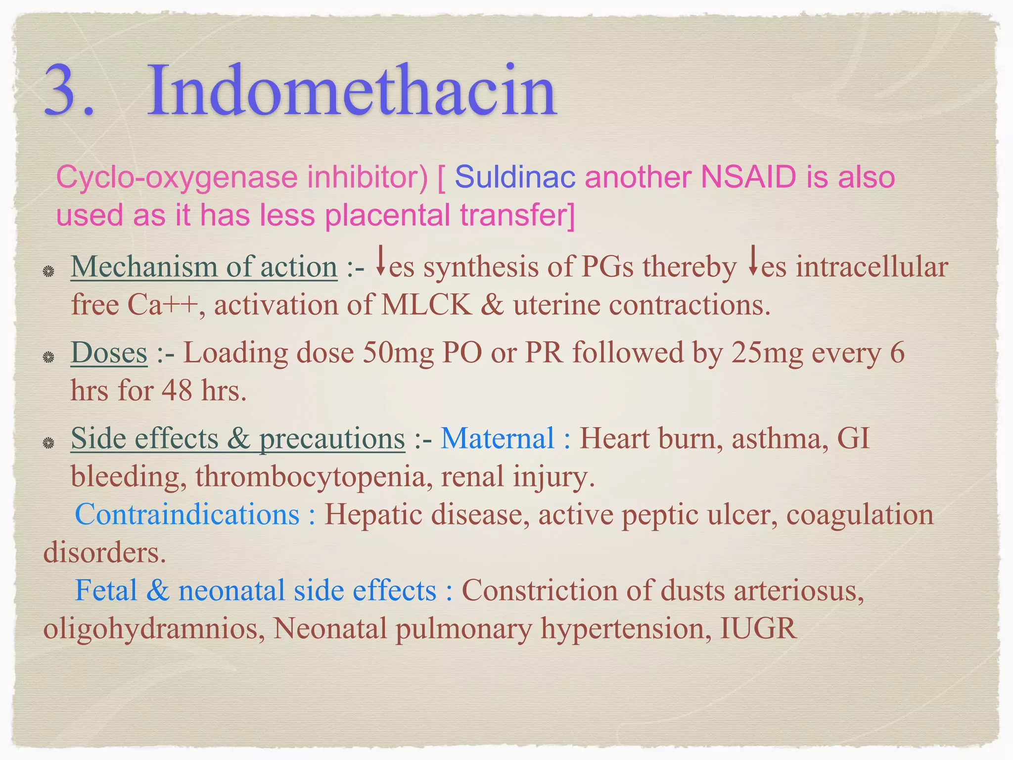 Oxytocics & Tocolytics | PPTX