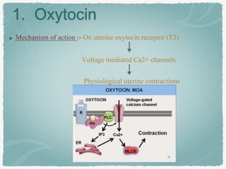 Oxytocics & Tocolytics | PPTX