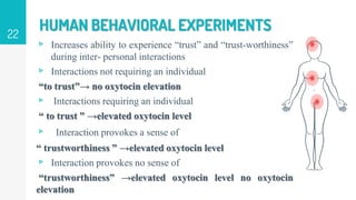 Oxytocin and fear reaction | PPT