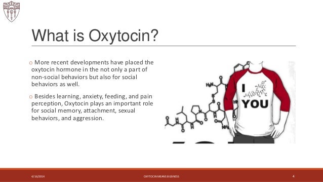 Oxytocin means business power point presenation
