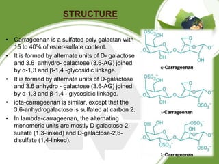 Carageenan | PPTX