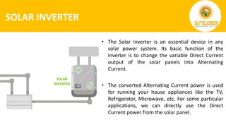How solar rooftop system works | PPTX